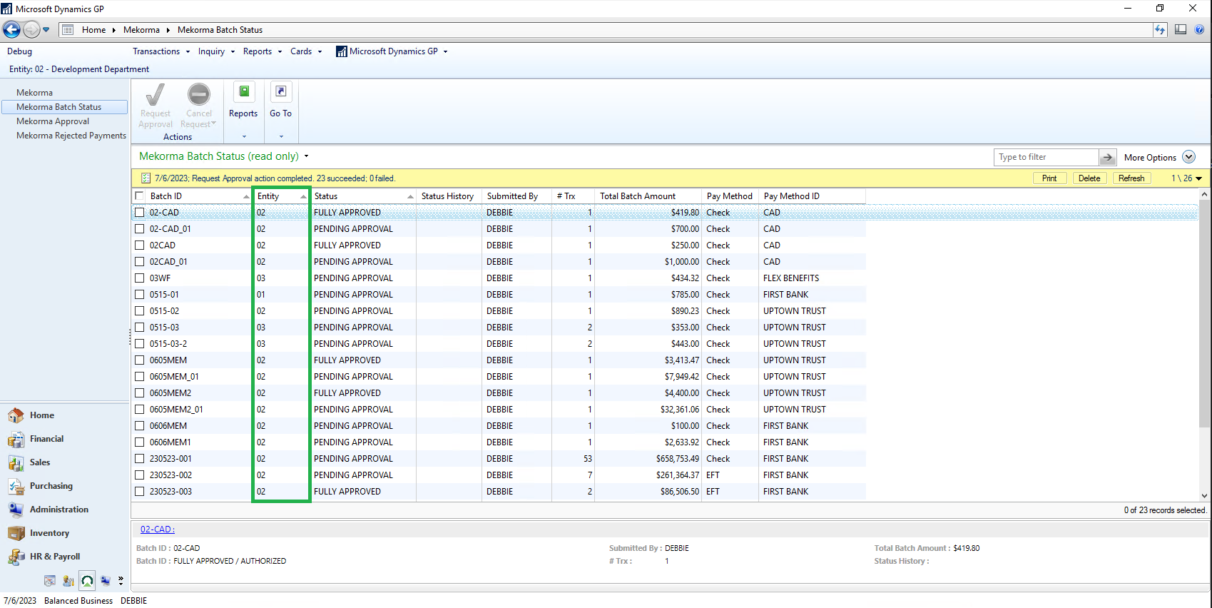 Mekorma Build x91 - Integration with Binary Stream MEM